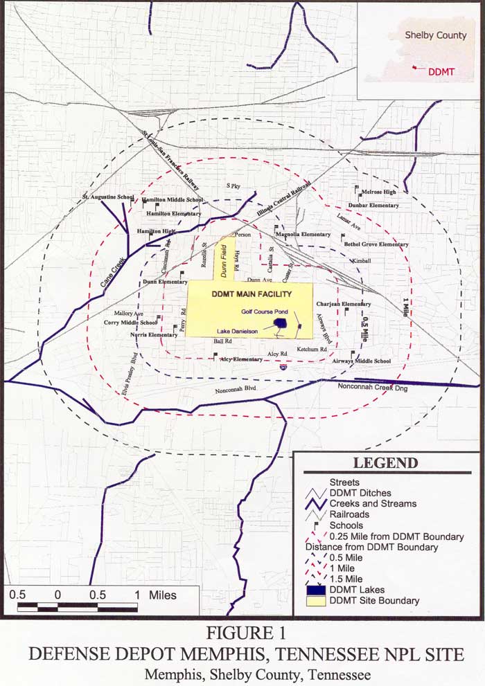 Memphis Defense Depot (Defense Logistics Agency) | Public Assessment ...