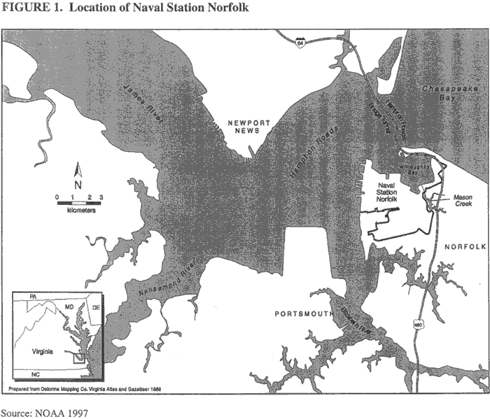 35 Naval Station Norfolk Map Maps Database Source