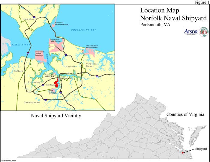 Naval Station Norfolk Map - United States Map