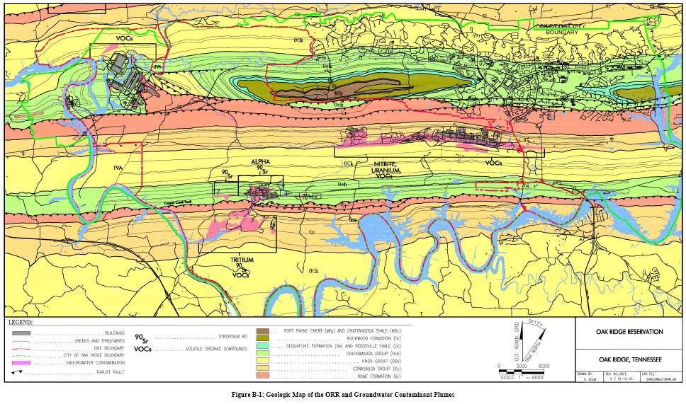 Oakridge Off-site Groundwater | Public Assessment & Health Consultation ...